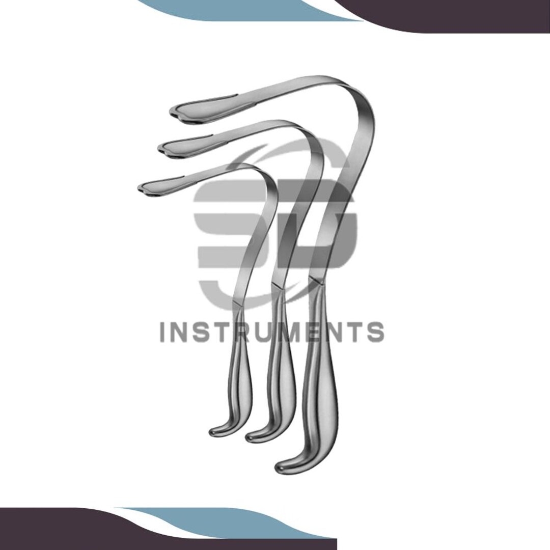 Harrington Retractor 32cm – Heart-shaped, Reusable, Surgical Tool in ...