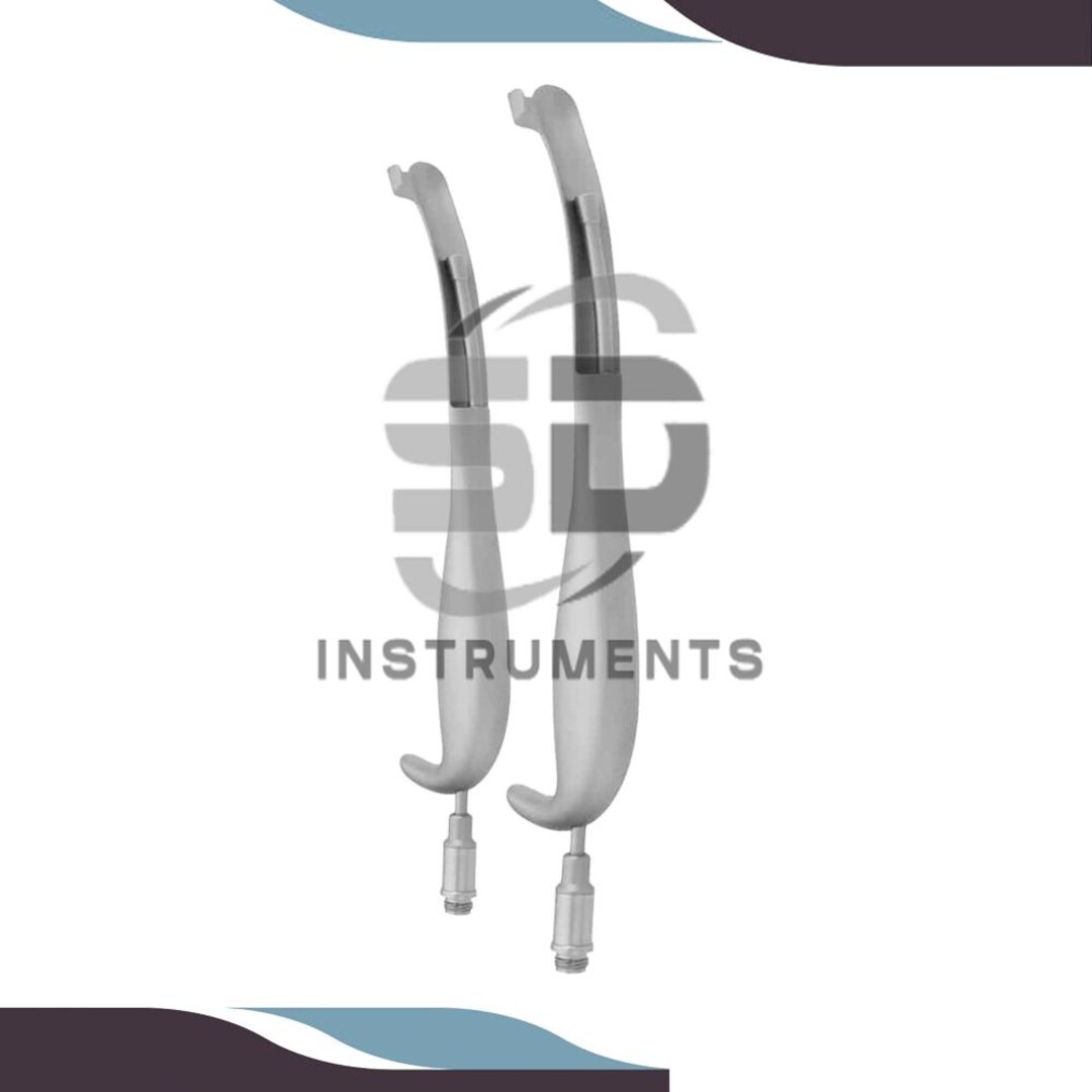 Bauer Type Intra Oral Retractor 21cm – Left-handed, Fiber Optic ...