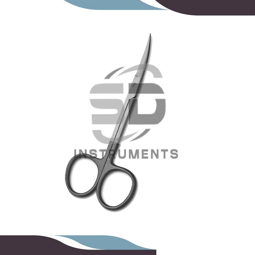 Iris Dissection Scissors – 10cm Sharp Serrated Supercut Surgical ...