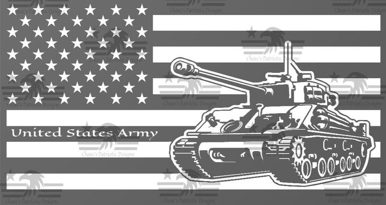 Tank Flag, Miliary, Army Tank - SVG - Etsy