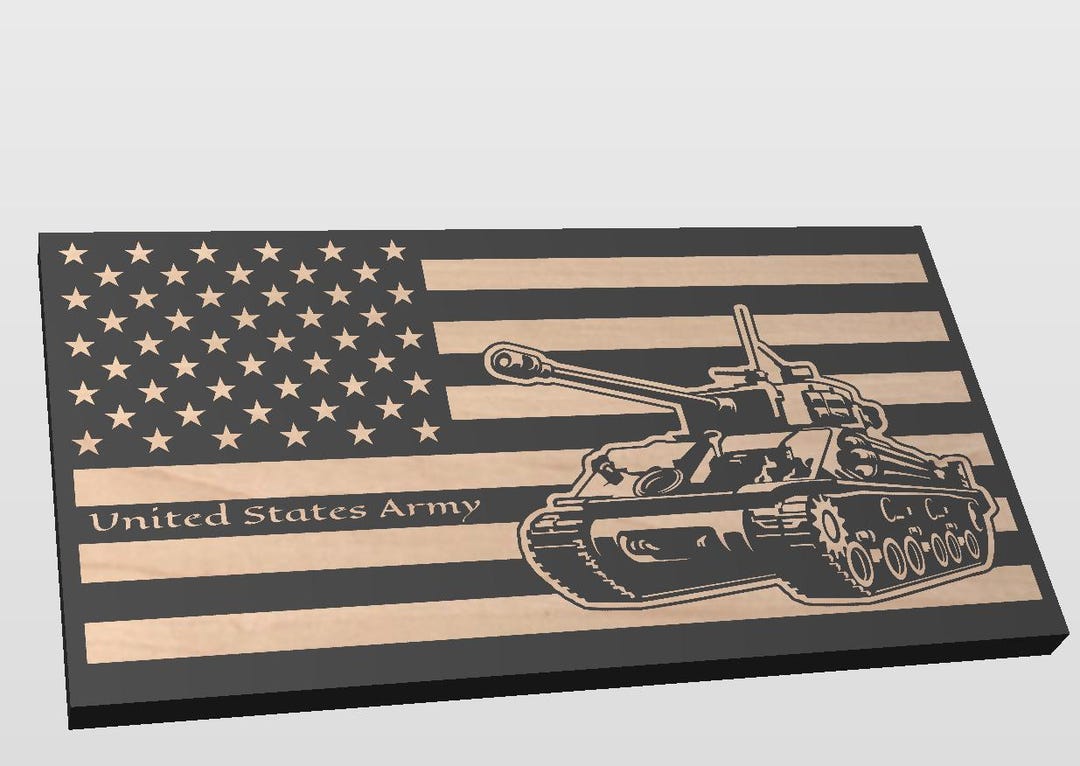 Tank Flag, Miliary, Army Tank - SVG - Etsy