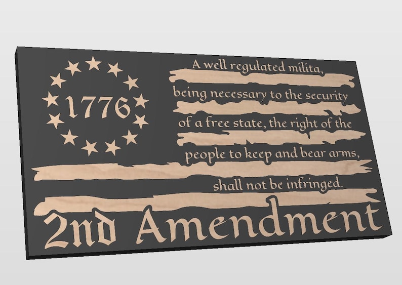 2nd Amendment Flag, - SVG - Etsy