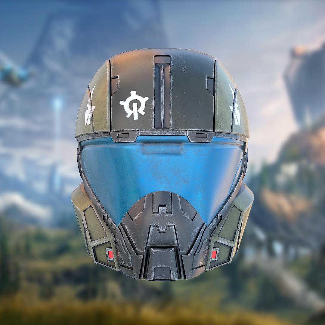Halo 3 Marine Pilot Helmet STL File - Etsy