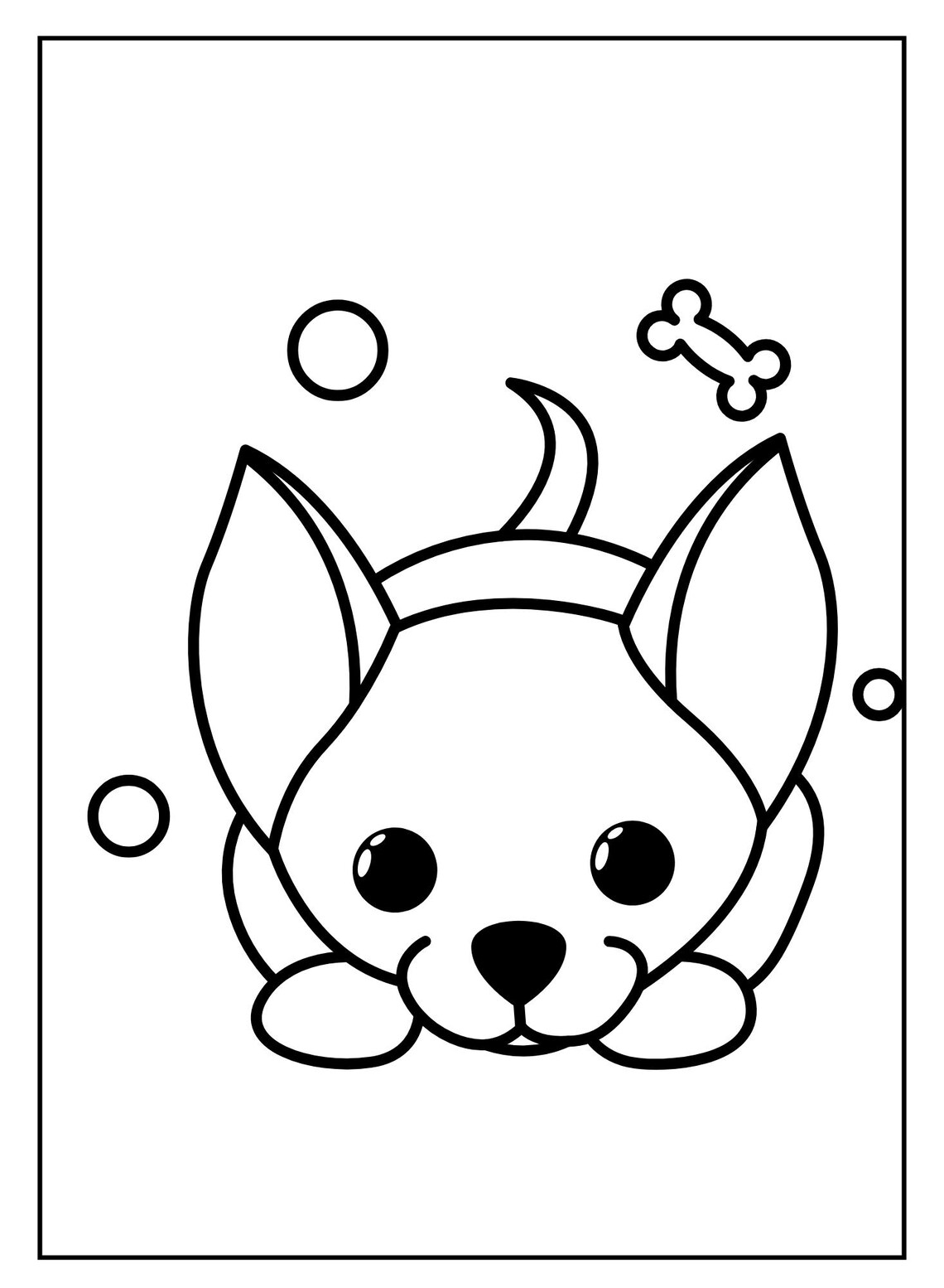Puppy Coloring Sheet, Dogs Coloring Page, Puppy Coloring Pages, Puppy ...