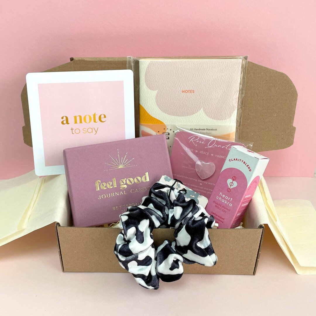 Self Care Hamper, Feel Good Gift Box, Pamper Gift Package, Box of ...