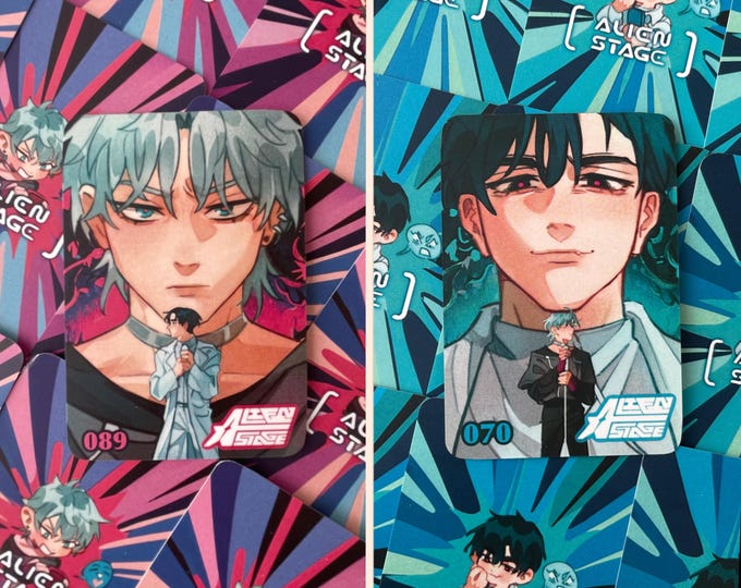 Alien Stage Laminated Cards 62x88 | Ivan | Till | Hyuna X Luka - Etsy
