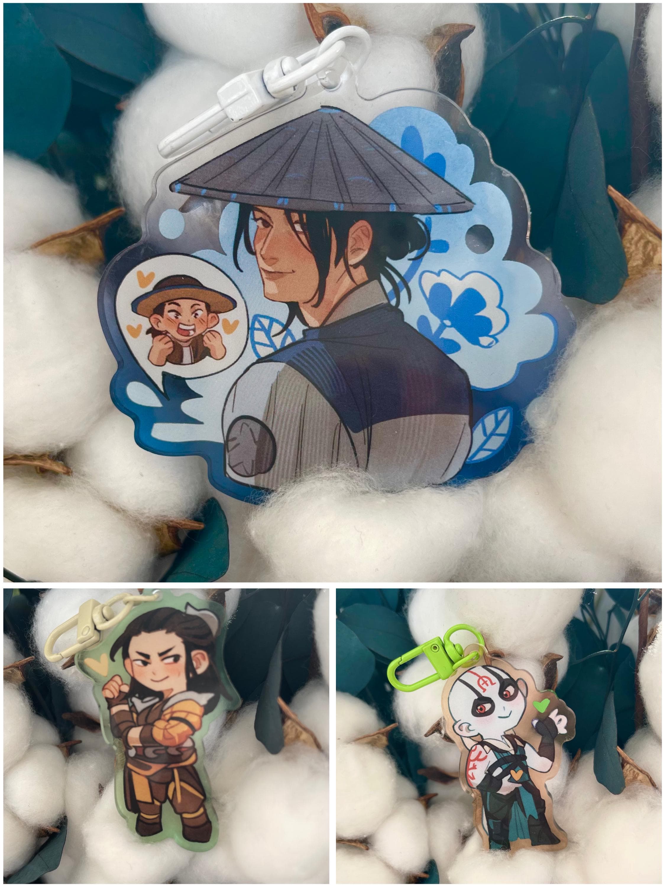 MK/ Mortal Kombat Double-sided Acrylic Keychains 7 Cm - Etsy