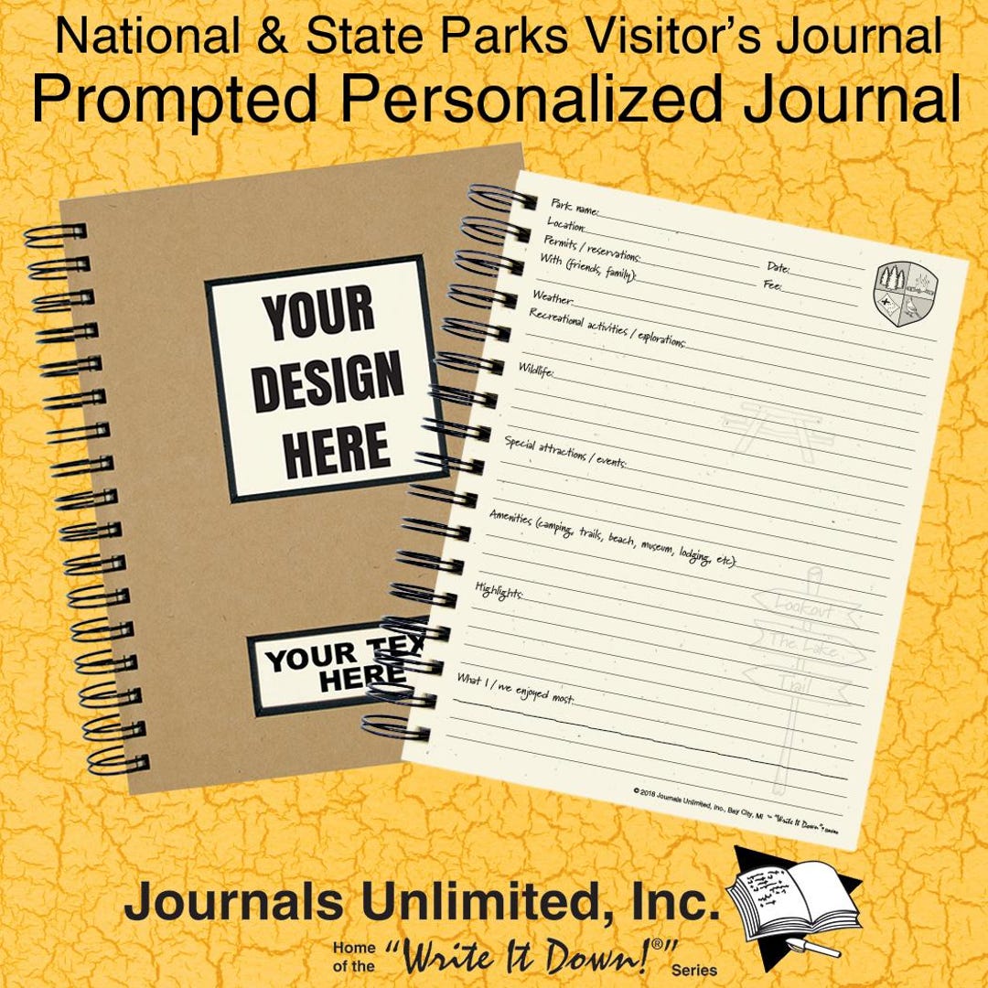 Personalized - National & State Parks Visitor’s Journal, Journals ...