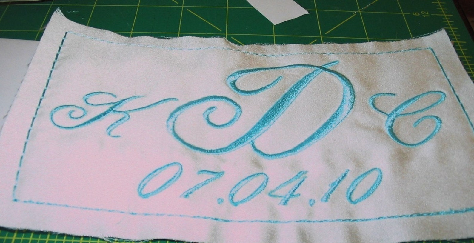 Something Blue - Bride Wedding Label - Custom Embroidered With Your ...
