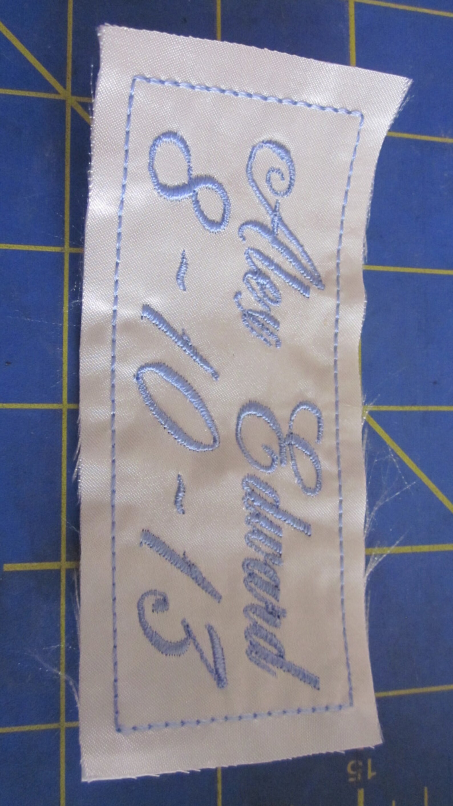 Christening Label New Born Label for Inside Baptism Gown 1st Outfit or ...