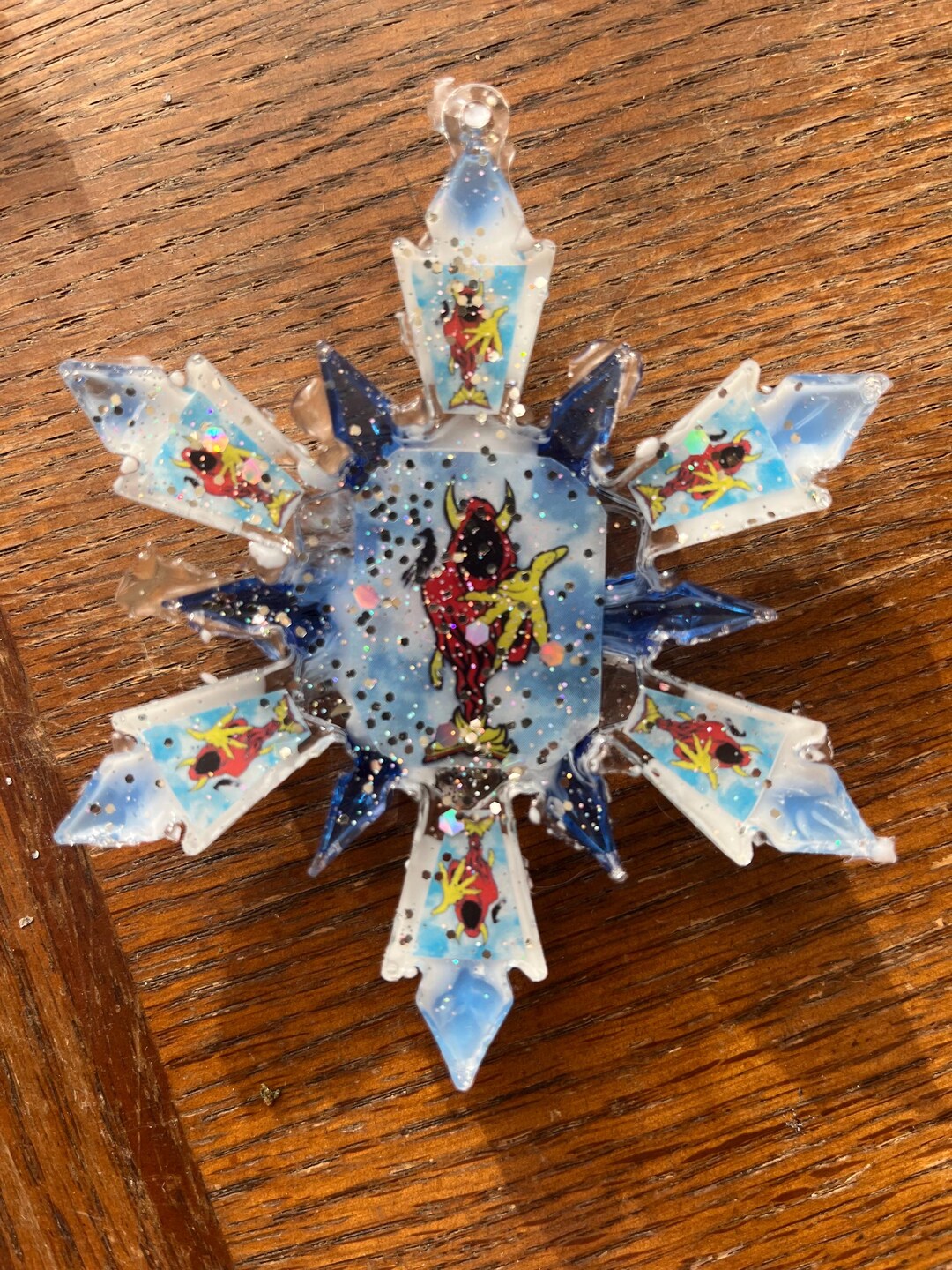 Juggalo Snowflake Ornaments – ICP Joker’s Cards, Hatchetman Christmas ...