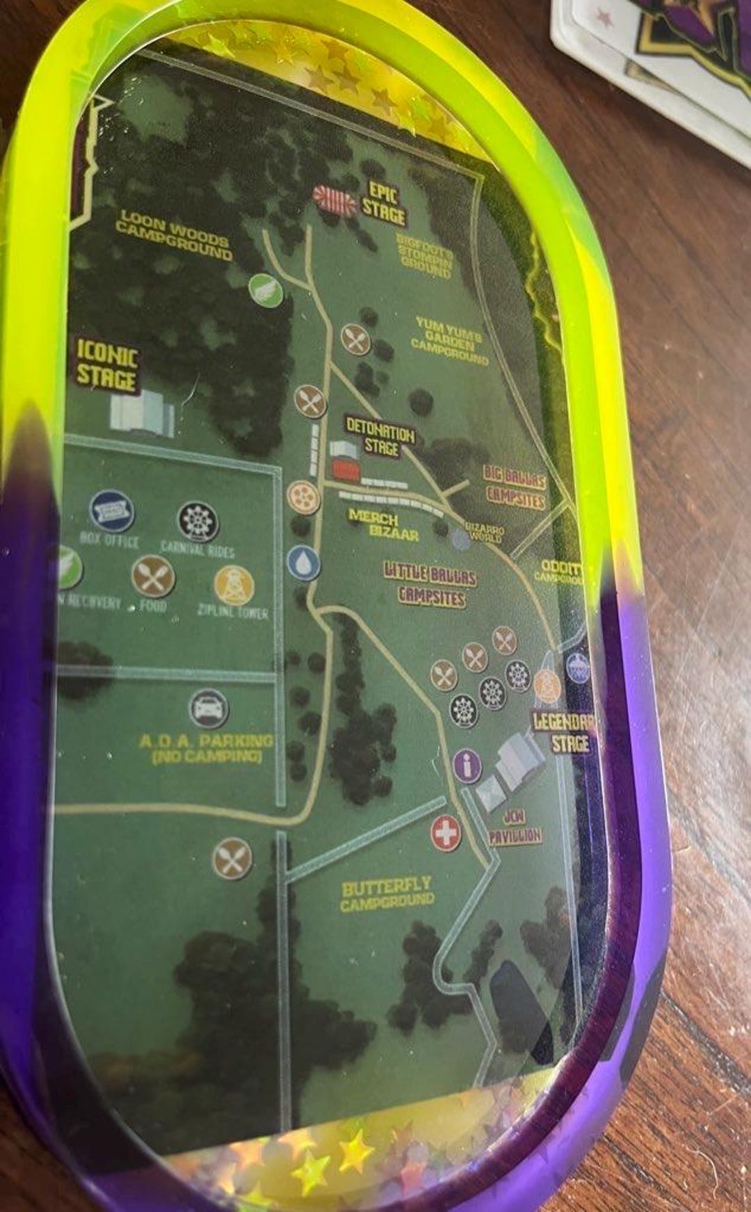 ICP Shangri La Juggalo Resin Tray: Jewelry, Crystals, Trinket Dish - Etsy