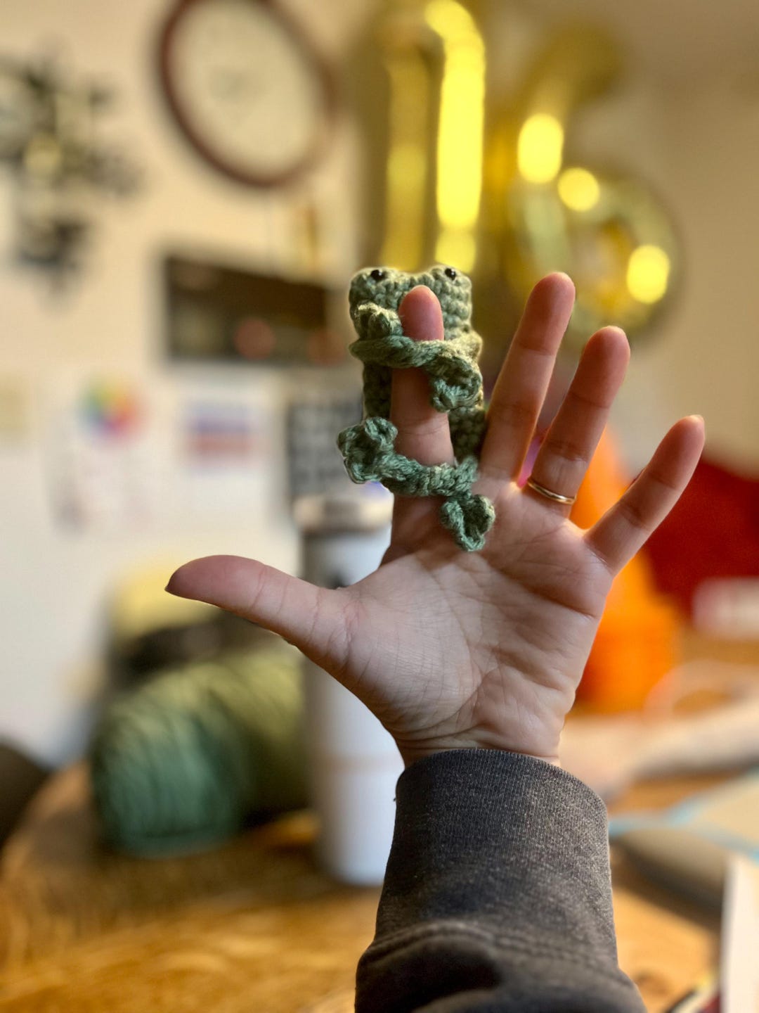 Crochet Tiny Todd Leggy Frog - Etsy