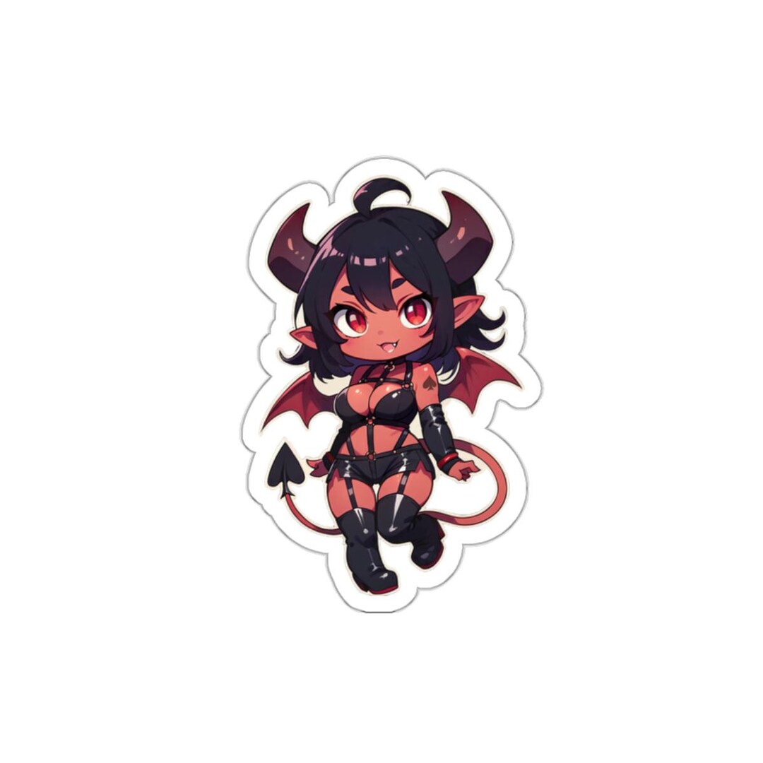 Suki the Succubus - Die-cut Stickers - Etsy
