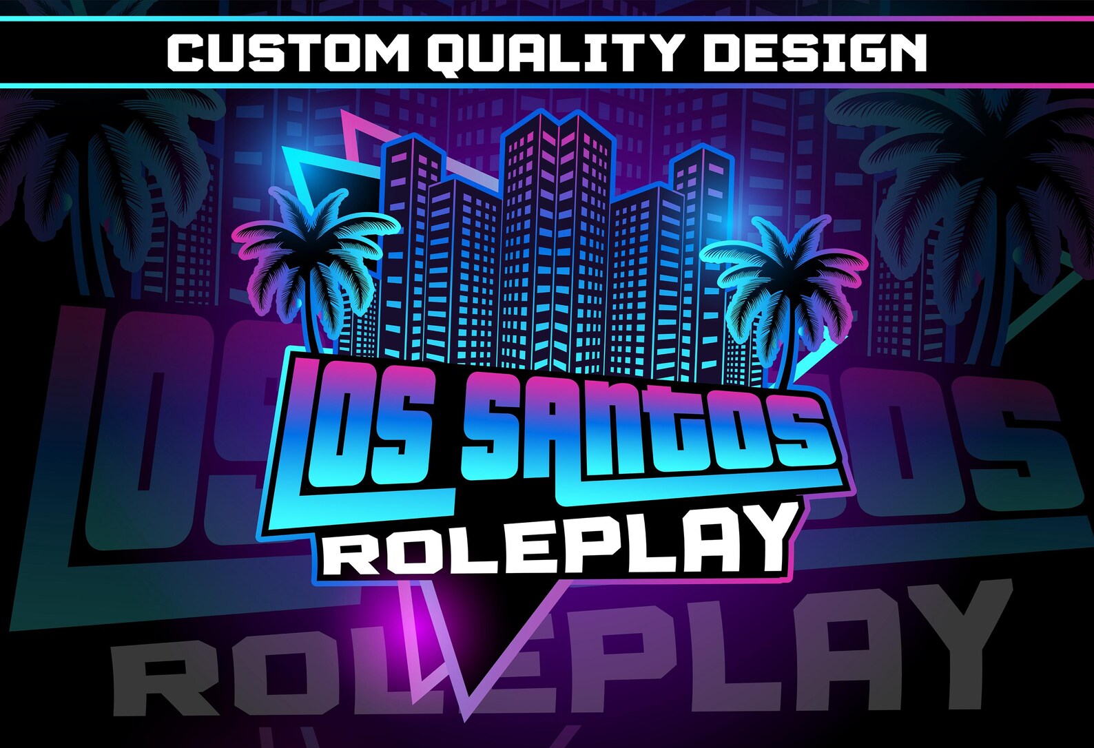 Fivem Server Logo Design: GTA Roleplay Emblem - Etsy