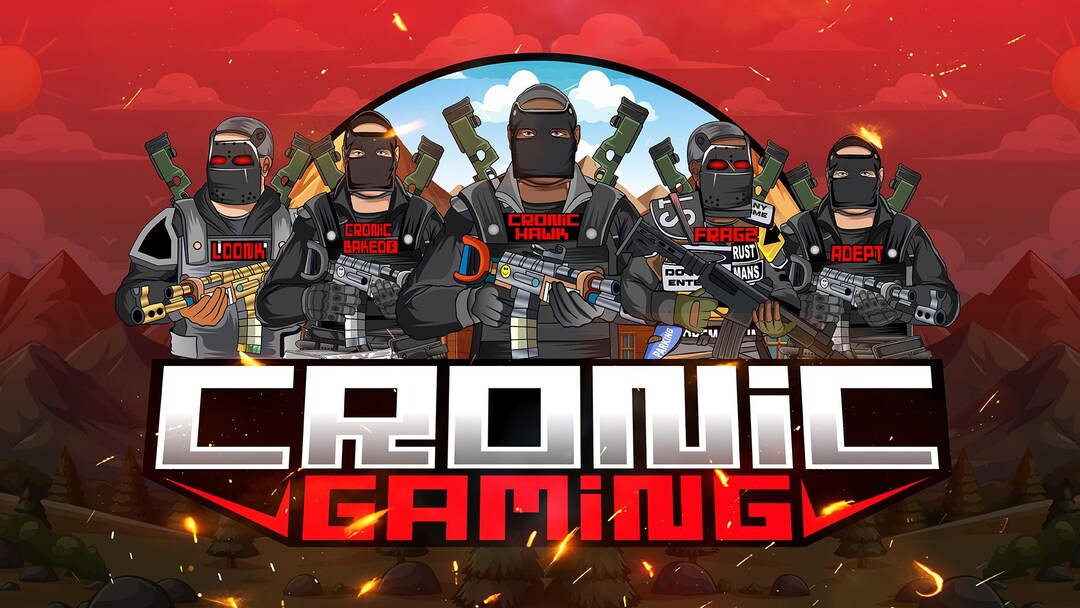 I Will Create Custom Rust Server Logo , Fivem , Roleplay and Runescape ...