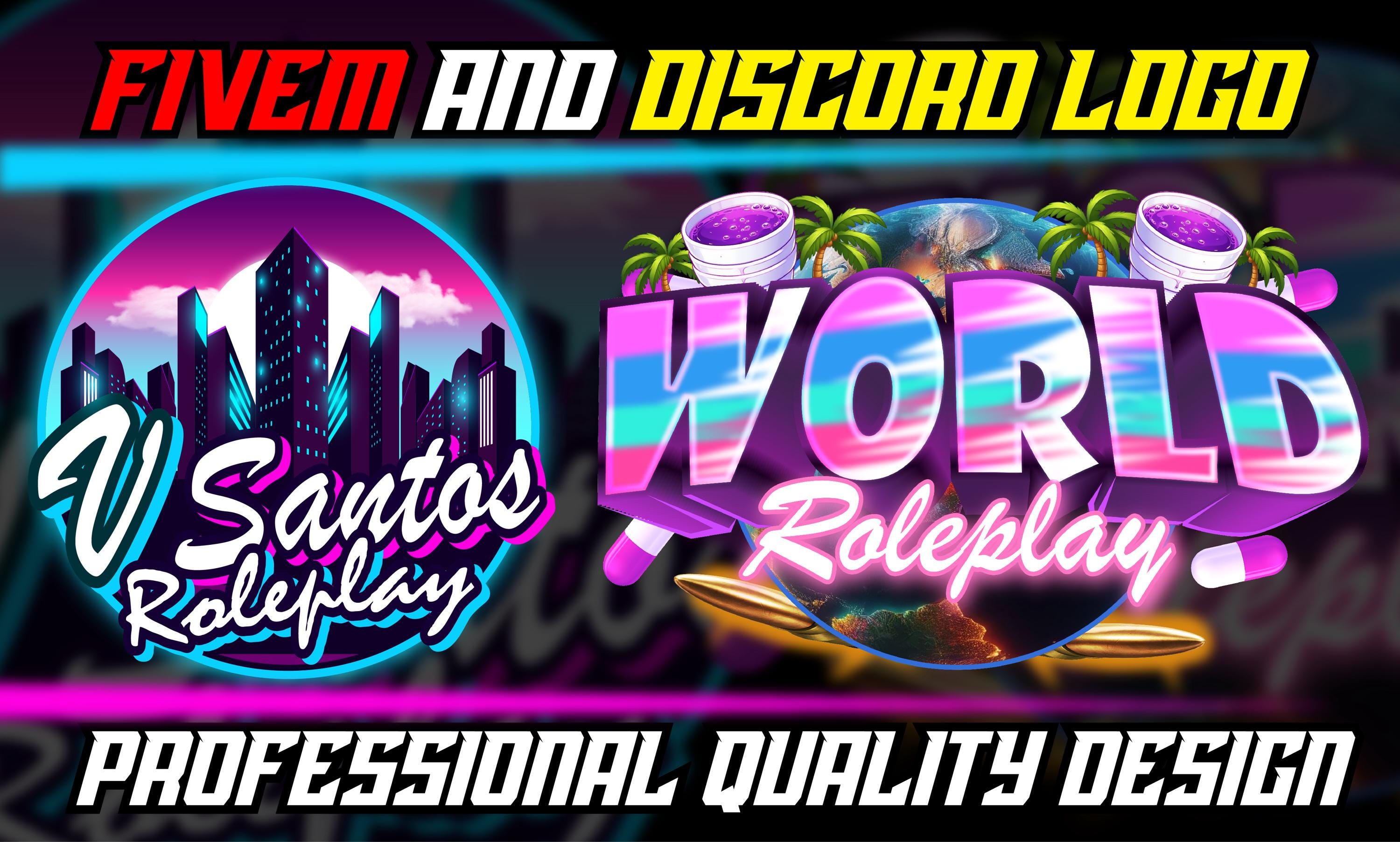 Fivem Server Logo Design: GTA Roleplay Emblem - Etsy