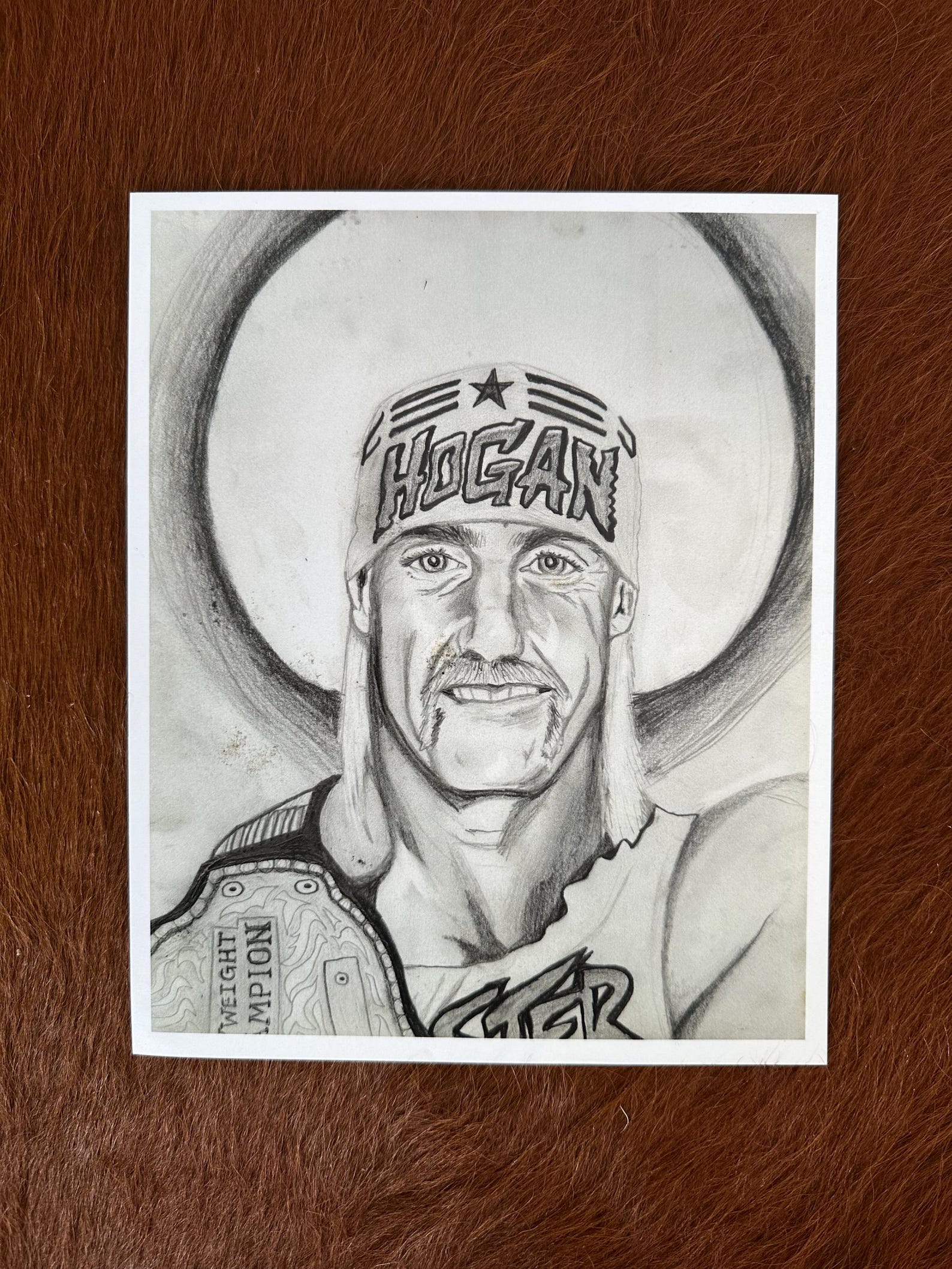 Hulk Hogan Drawing by Alexis XJ - Etsy