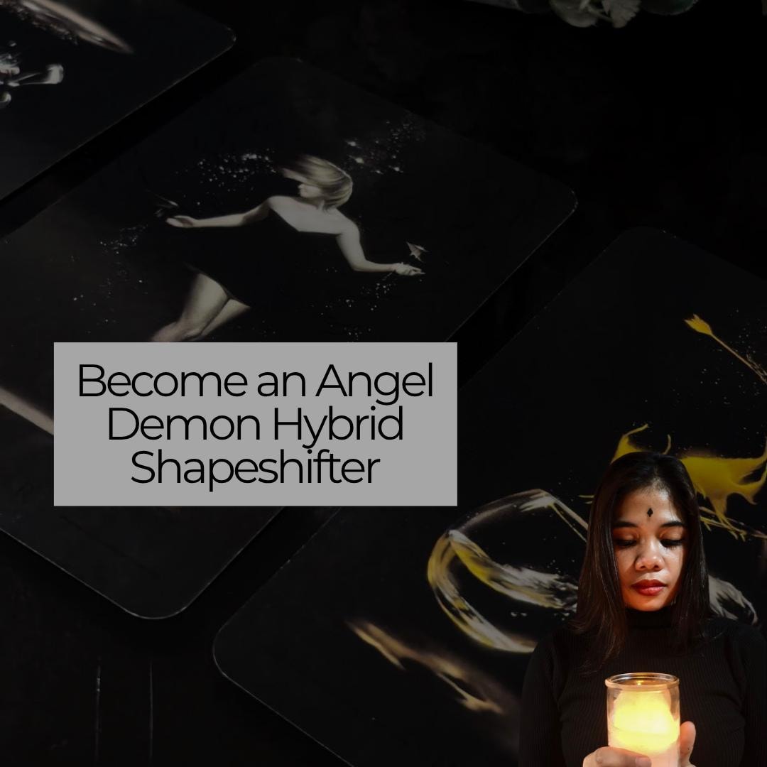 Become an Angel Demon Hybrid Shapeshifter Spell | Supernatural ...