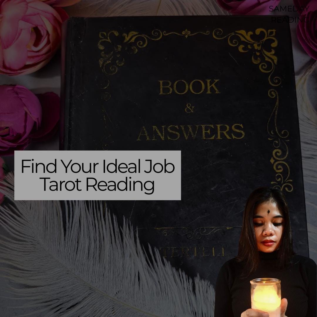 Find Your Ideal Job Tarot Reading Career Purpose Insight Professional ...