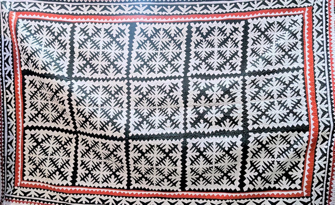 Hand-stitched Sindhi Ralli Quilt – Traditional Folk Patchwork Quilt ...