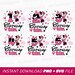 Bundle Birthday Girl Svg, Birthday Cute Mouse Svg, Birthday Numbers Svg ...