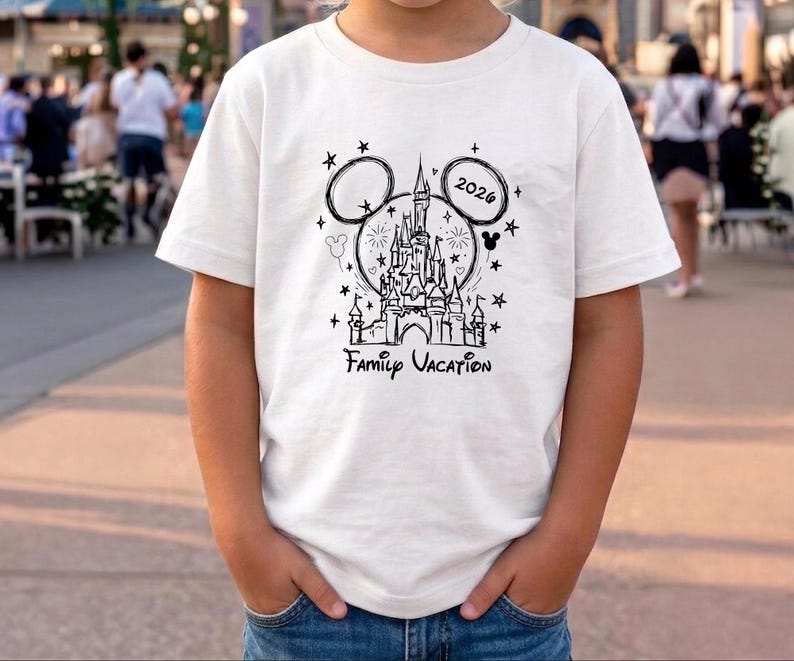 2026 Magical Kingdom Family Trip SVG PNG: Mouse Ear Design, Digital ...