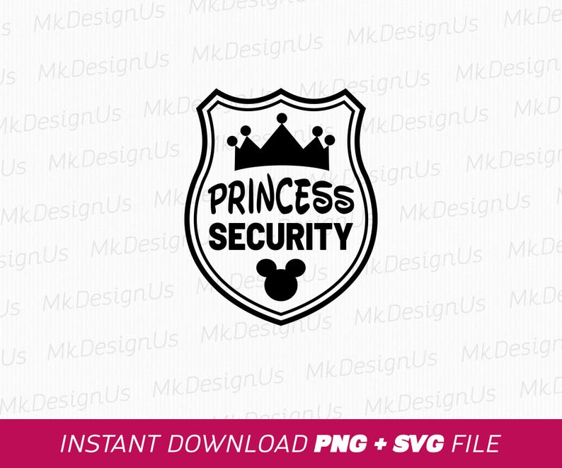 Princess Security Svg, Funny Quote Svg, Dad Security Svg, Boy Friend ...