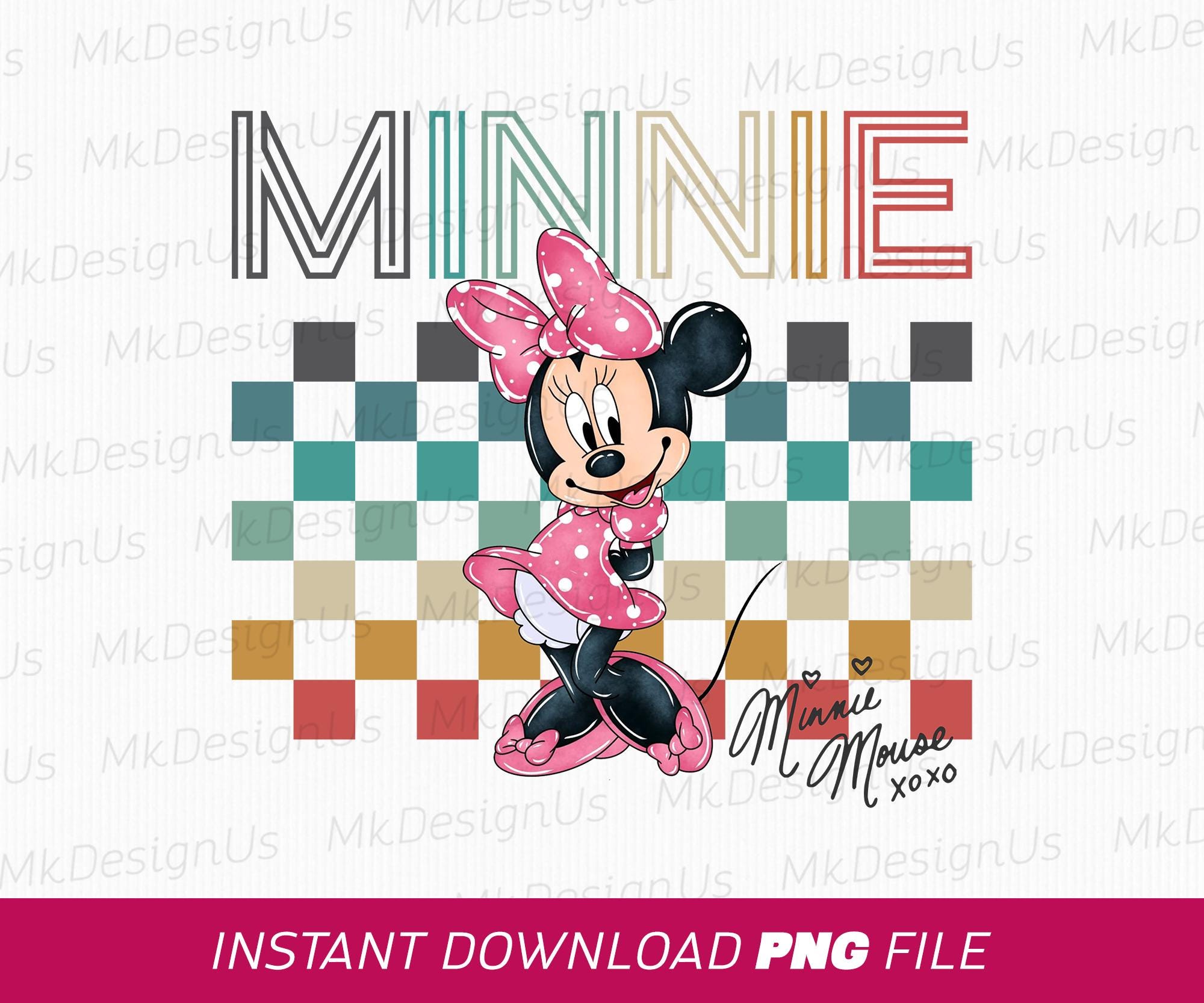 Mickey and Friend Png, Checkered Mouse Png, Mouse Signature Png, Family ...