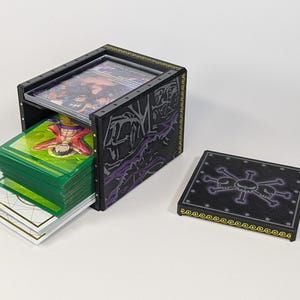 Blackbeard: Marshall D Teach Deck Box - One Piece TCG - Etsy
