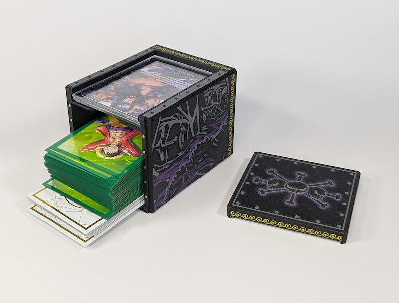 Blackbeard: Marshall D Teach Deck Box - One Piece TCG - Etsy