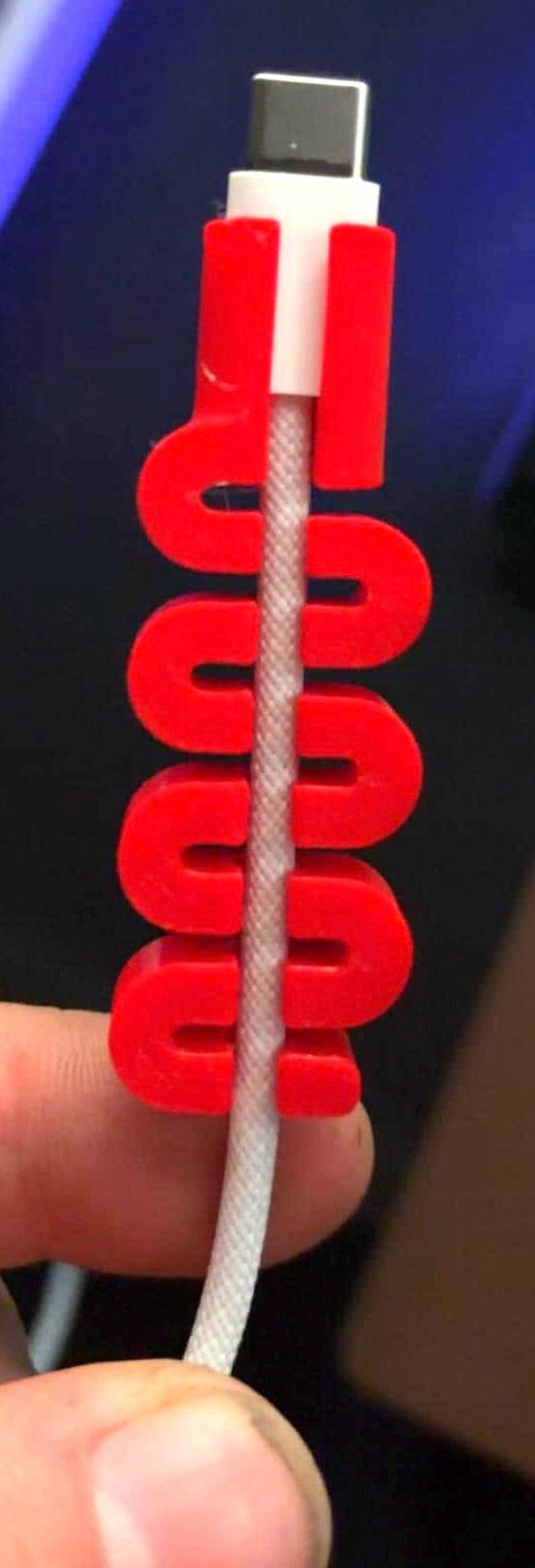 3D Printed Cable Saver Clip | Charger Protector | Prevents Cable ...