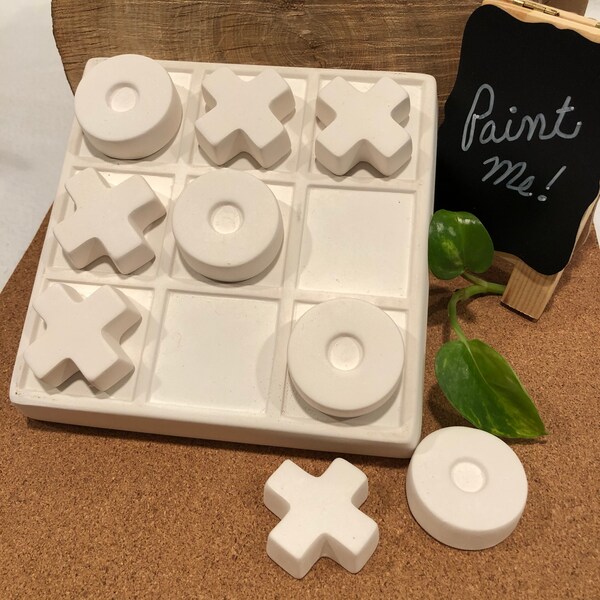 Ceramic Tic Tac Toe Board - Etsy