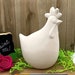 Ceramic Rooster, Farm Animal, Unpainted Bisque Blank, Ready to Paint ...