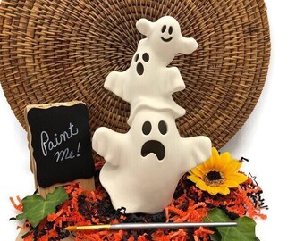 Ceramic Light up Ghost - Etsy