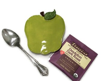 Apple spoon rest | Etsy