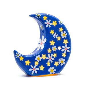Crescent Moon Light Up, Ceramic Bisque, Ready to Paint, DIY Craft ...