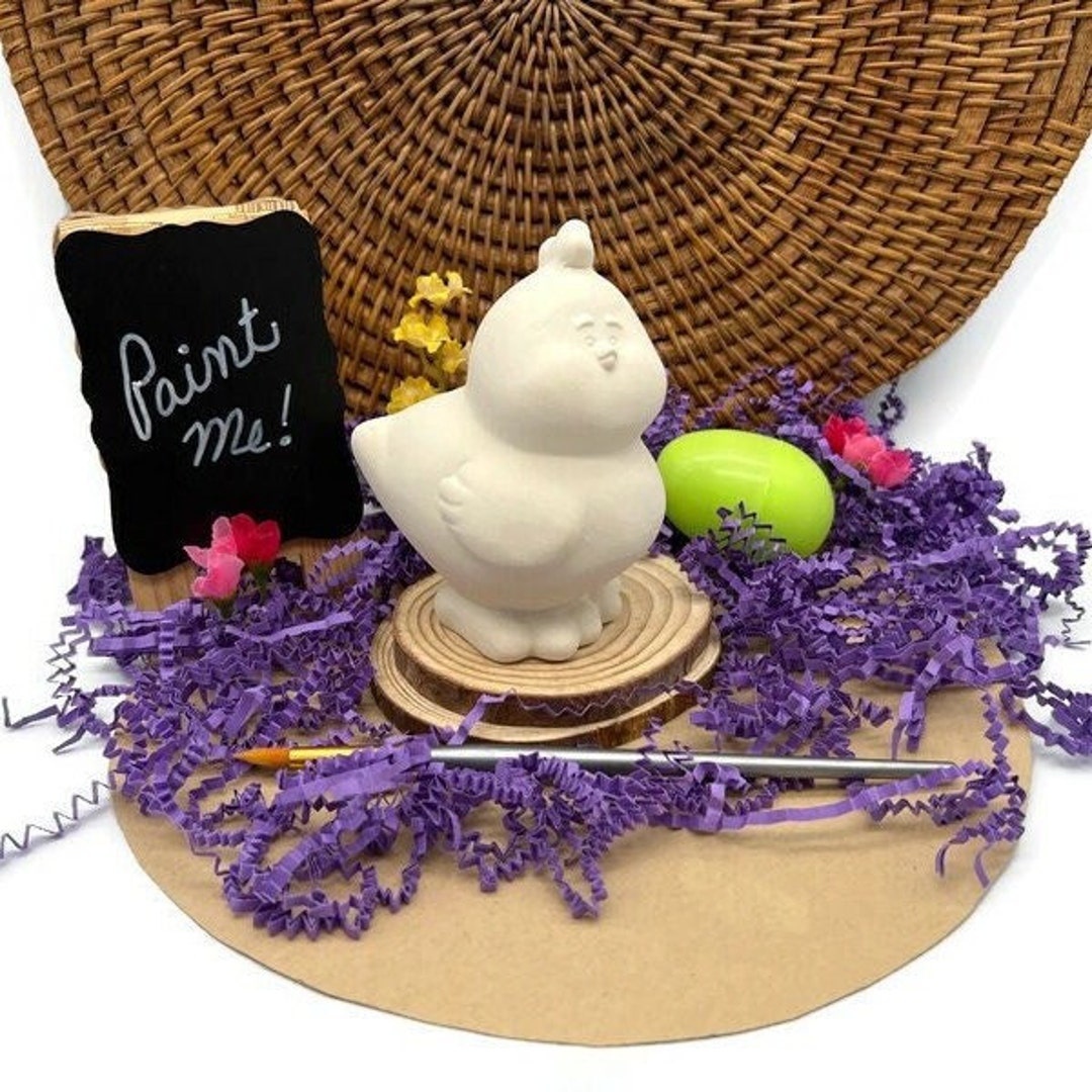 Easter Baby Chick - Ceramic Bisque - Ready to Paint - Etsy
