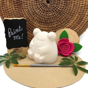 Frog Coin Bank, DIY Craft Project, Ceramic Bisque, Ready to Paint ...