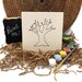 Family Tree Craft Kit With Acrylic Paint Set and Paintbrush - Etsy