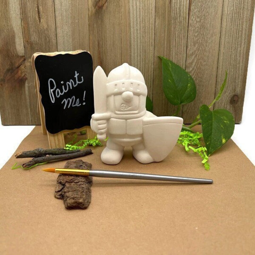 Ceramic Noble Knight, DIY Craft Project - Etsy