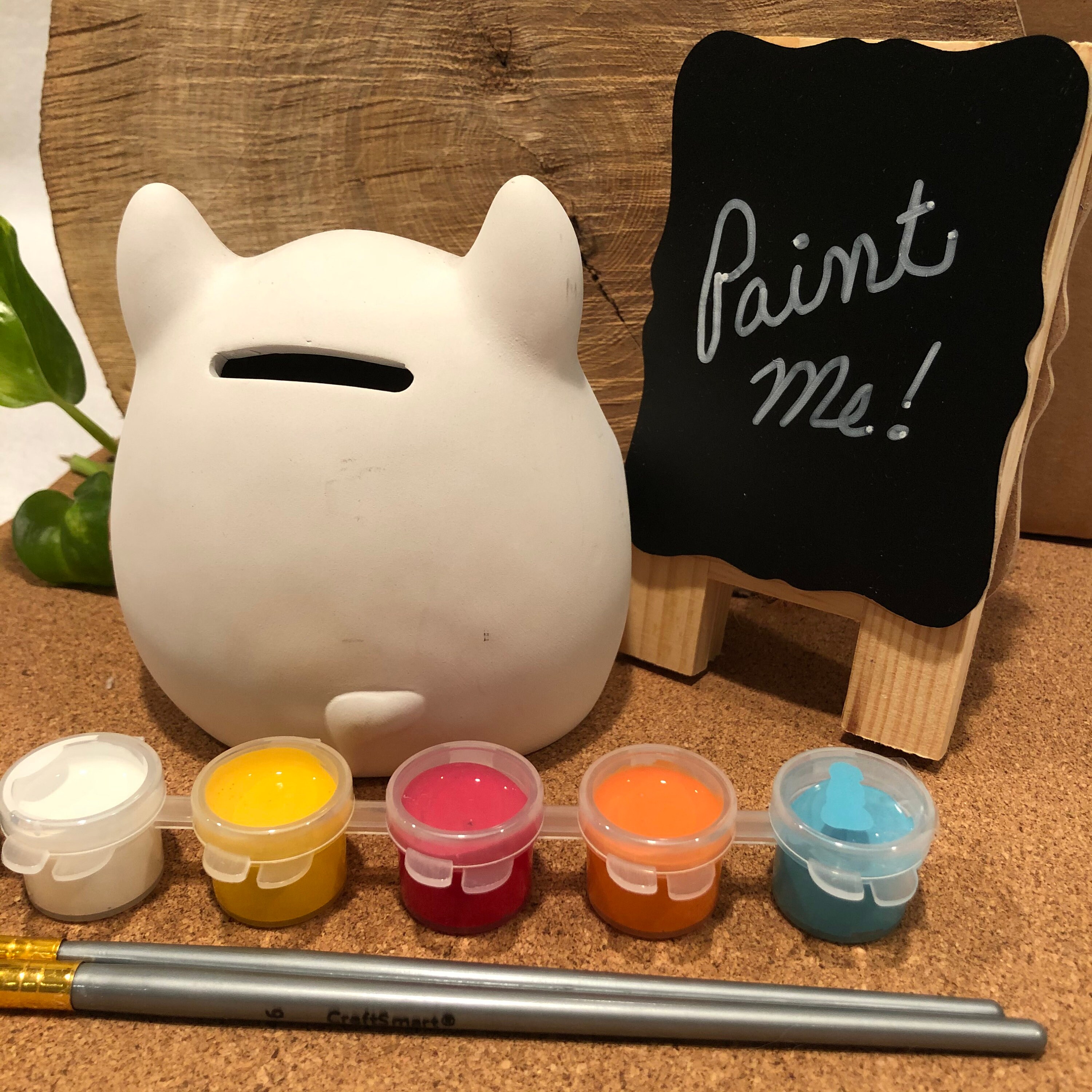 Cyclops Monster Bank Paint Kit Ceramic Paint Yourself Kit | Etsy