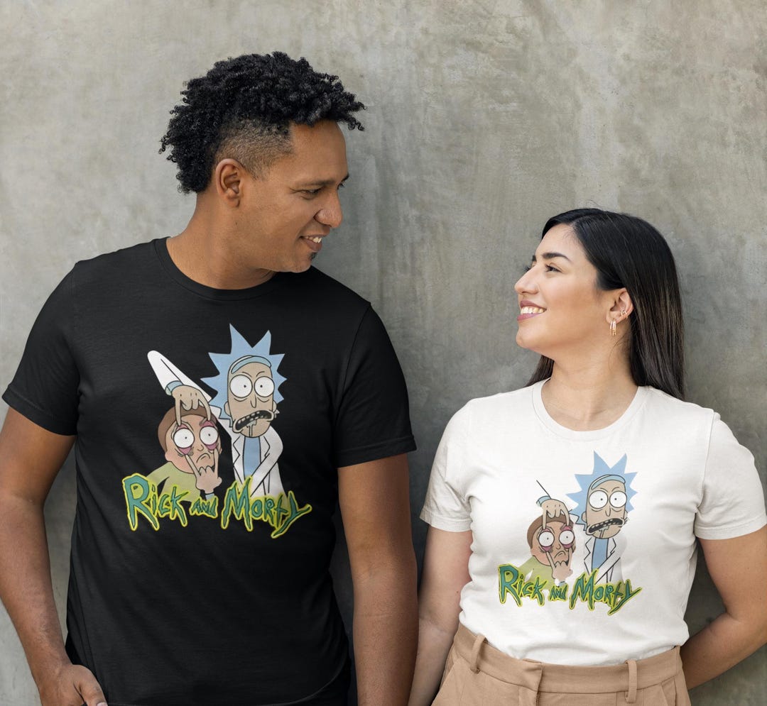 Ricky Funny Caption Rick & Morty Design Unisex T-shirt Rick It Funny - Etsy