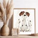 Cute Dog Watercolor Print for Nursery | Digital Download, Kids Room ...