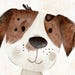Cute Dog Watercolor Print for Nursery | Digital Download, Kids Room ...