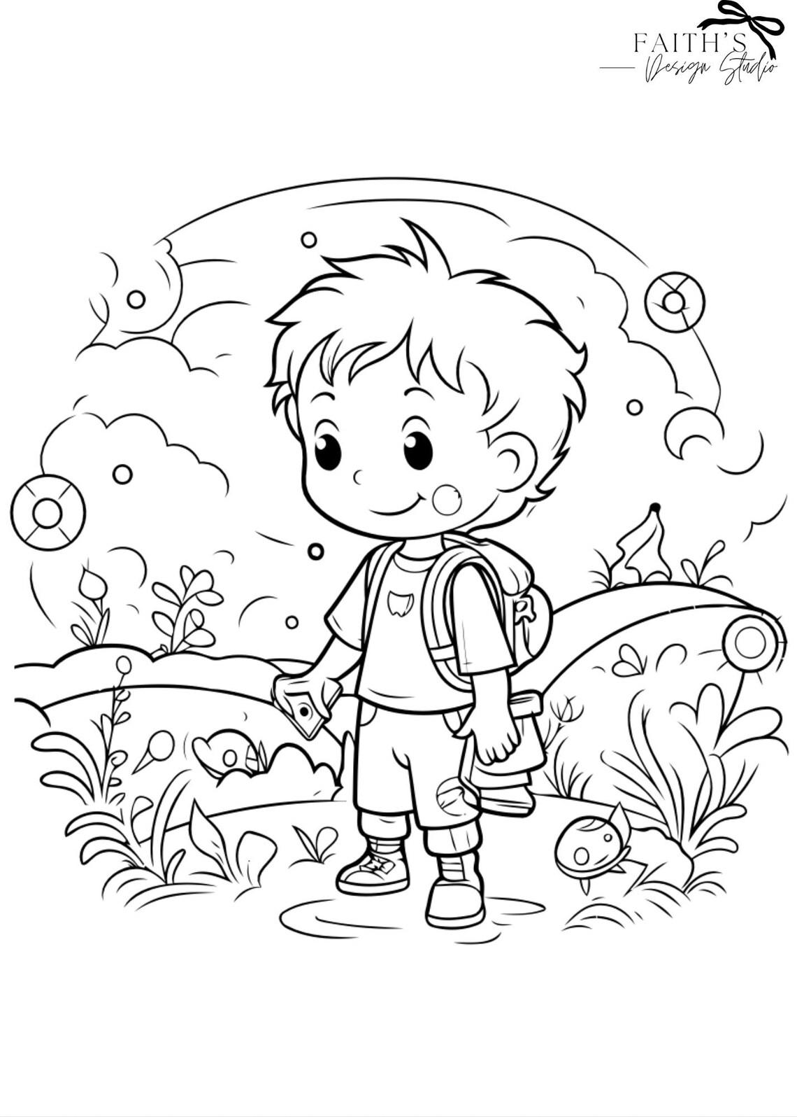 Boys Colouring Stencils - Etsy