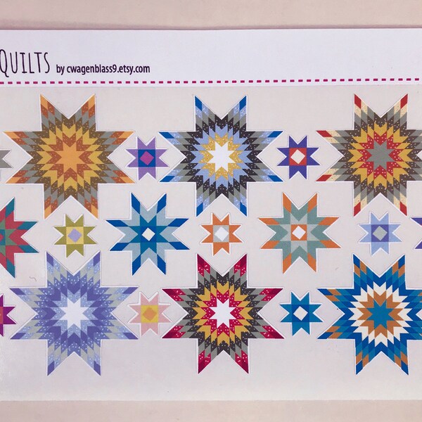 Quilting Stickers - Etsy