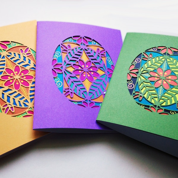 Paper Cut Cards - Etsy