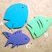 Paper Fish Cut Outs Set of 30 - Etsy