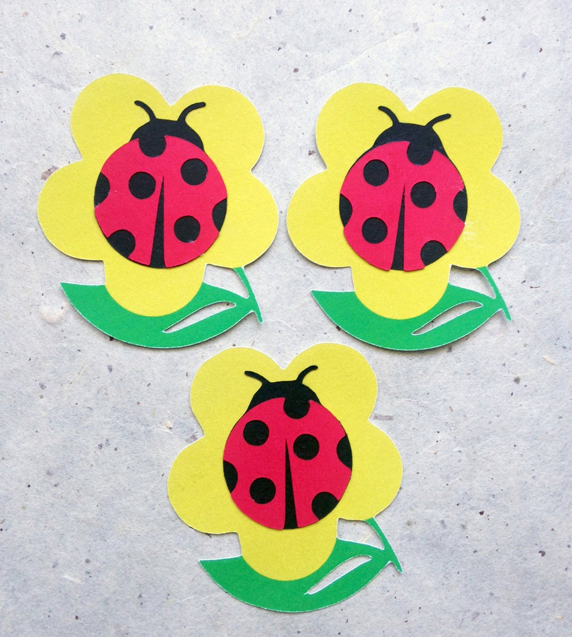 12 Lady Bug Cut Outs | Etsy